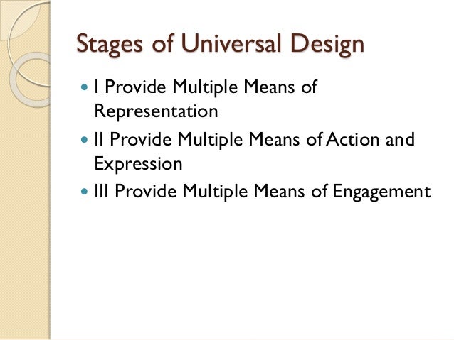 Simple And Intuitive Use Universal Design Examples