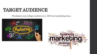 Marketing 101 Lesson Plan | PPTX