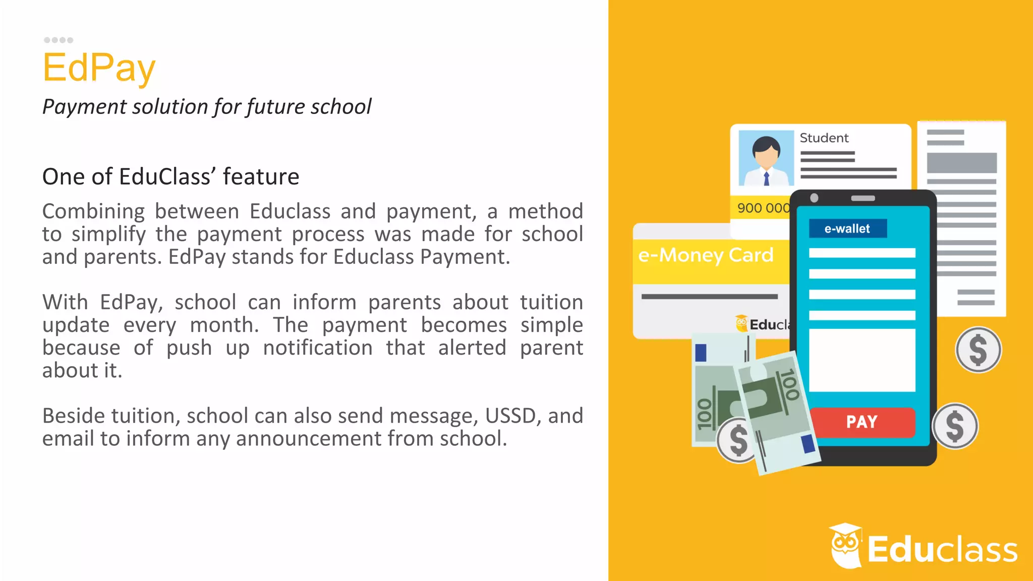 EdPay Education Billing System and Digital Wallet | PDF