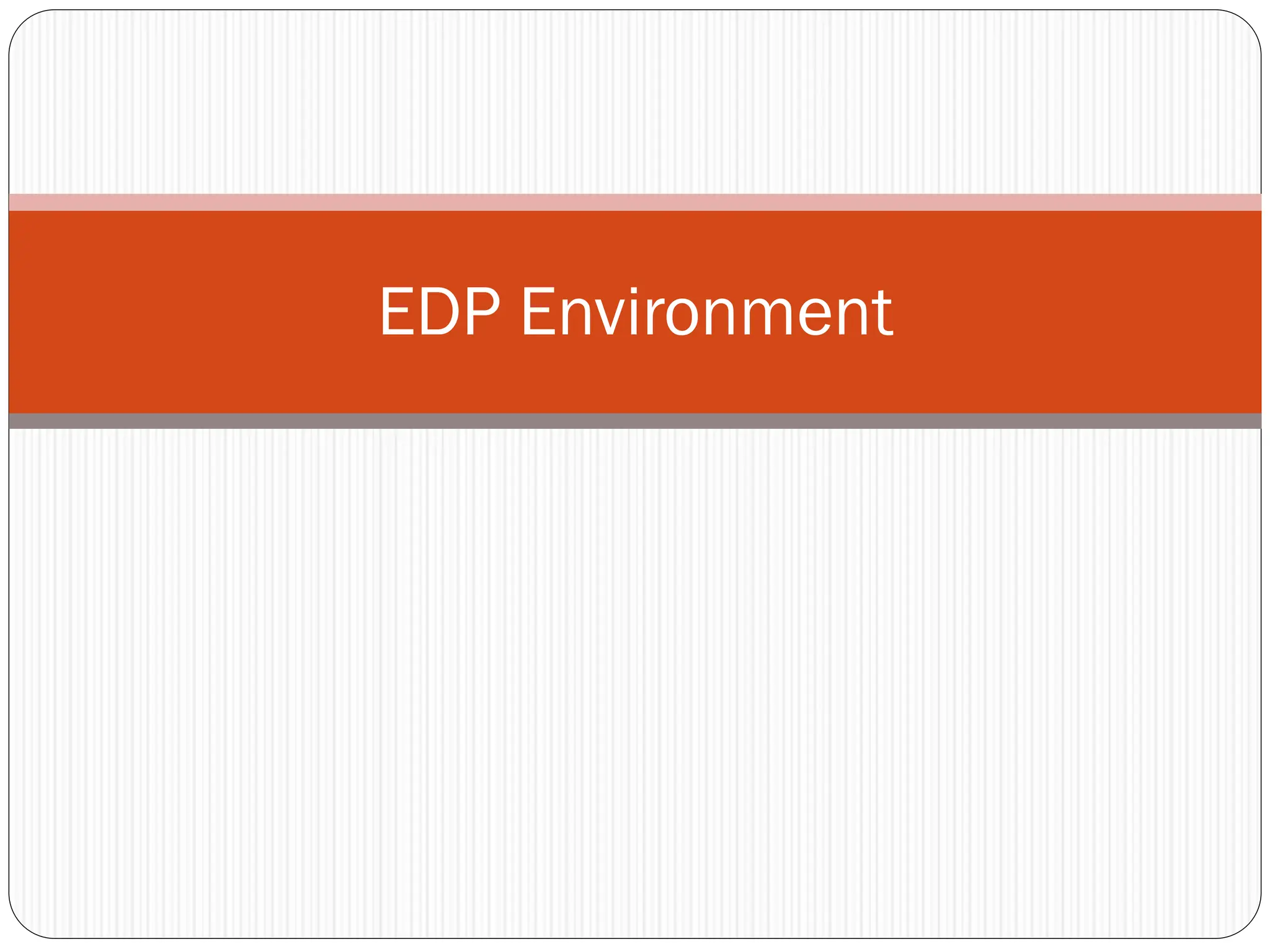 Auditing in EDP Environment/Computerized Audit | PDF