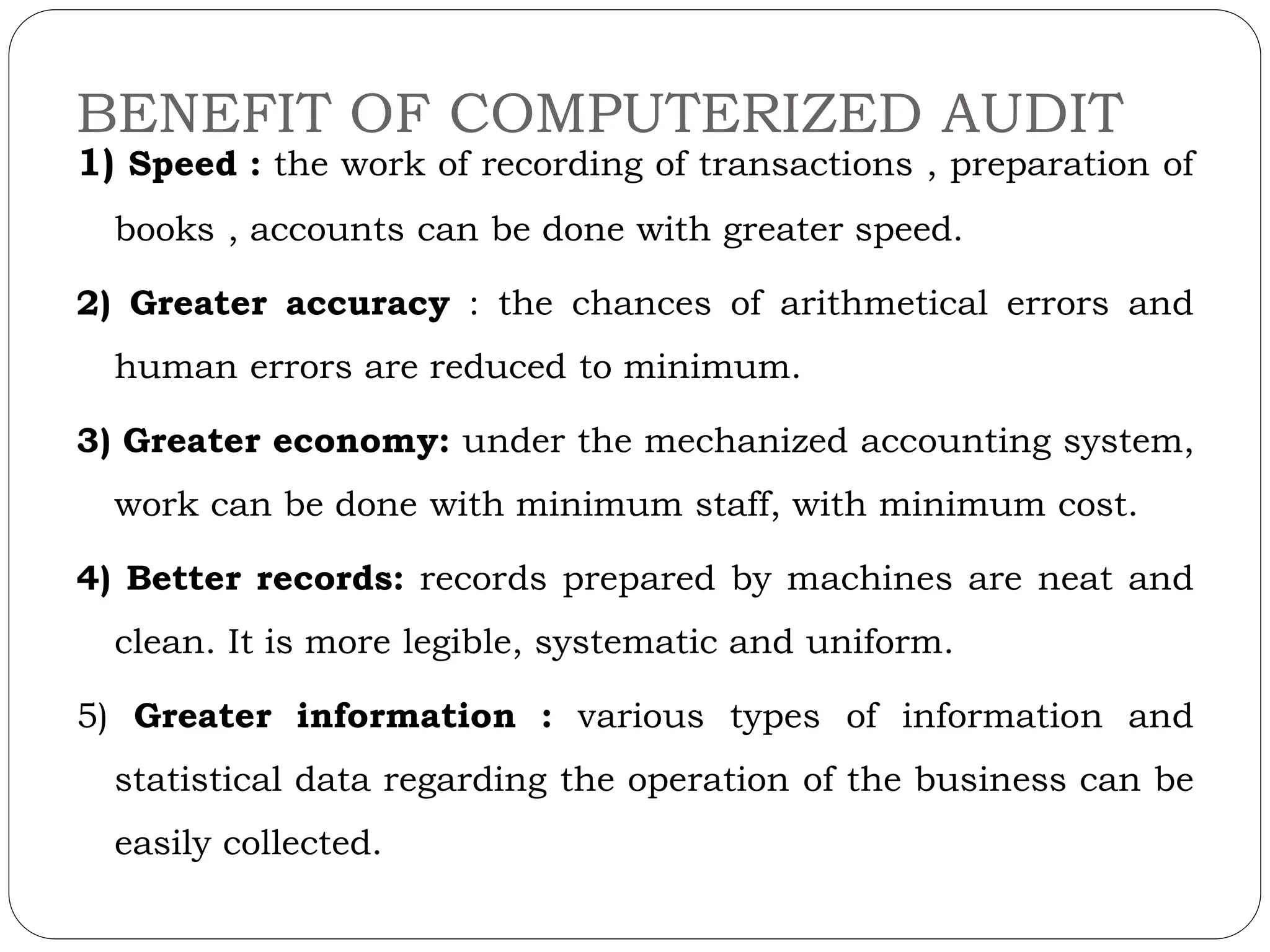 Auditing in EDP Environment/Computerized Audit | PDF
