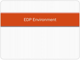 Auditing in EDP Environment/Computerized Audit | PDF