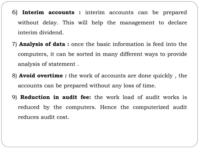 Auditing in EDP Environment/Computerized Audit | PDF | Computer Software and Applications ...