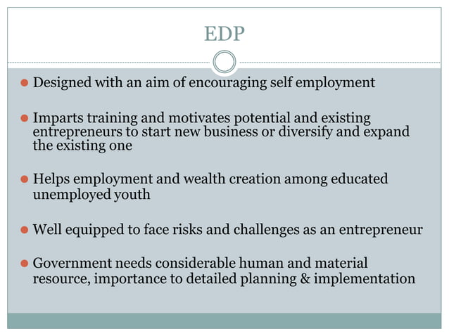 Edp in india | PPT
