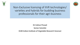 EDP Lecture 06.01.25 ICAR IIVR Varanasi.pptx