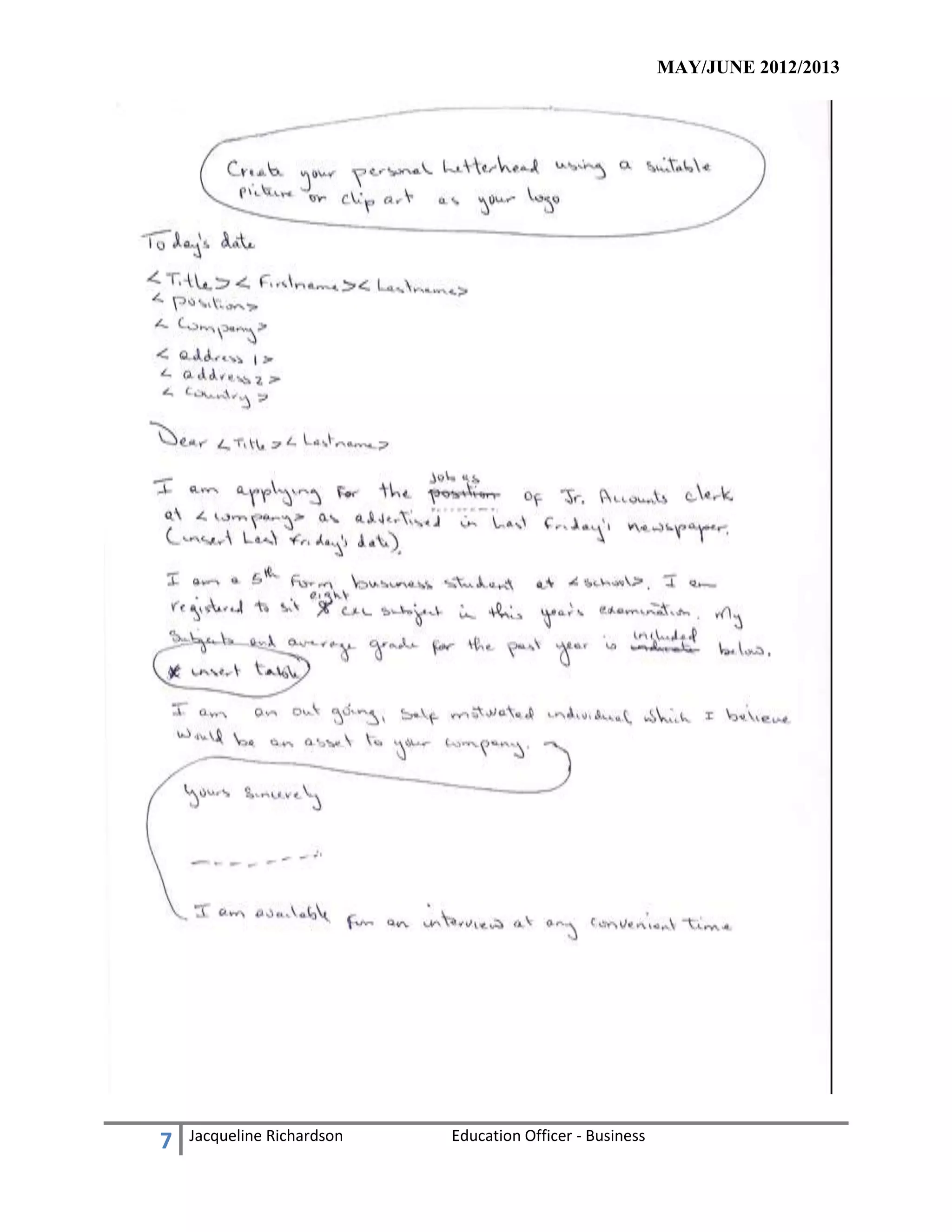 Edpm 2013 sba | DOCX | Educational Assessment | Education