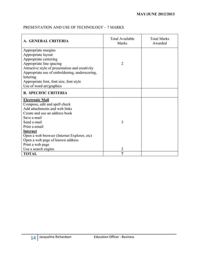 Edpm 2013 sba | DOCX | Educational Assessment | Education