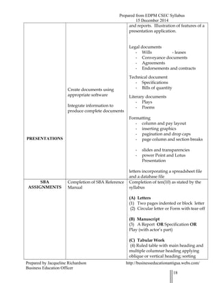 Electronic Document Preparation and Management Outline | DOC
