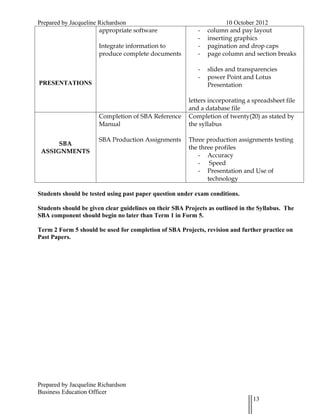 Edpm outline | DOC