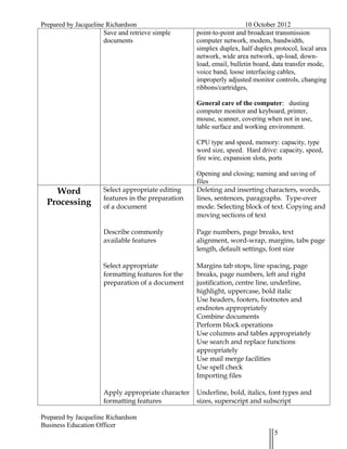 Edpm outline | DOC