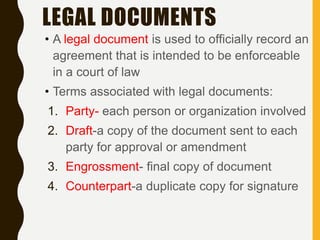 EDPM form 5 notes #4- legal documents.pptx