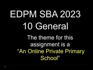 EDPM SBA 2023 - 10 tech.pptx