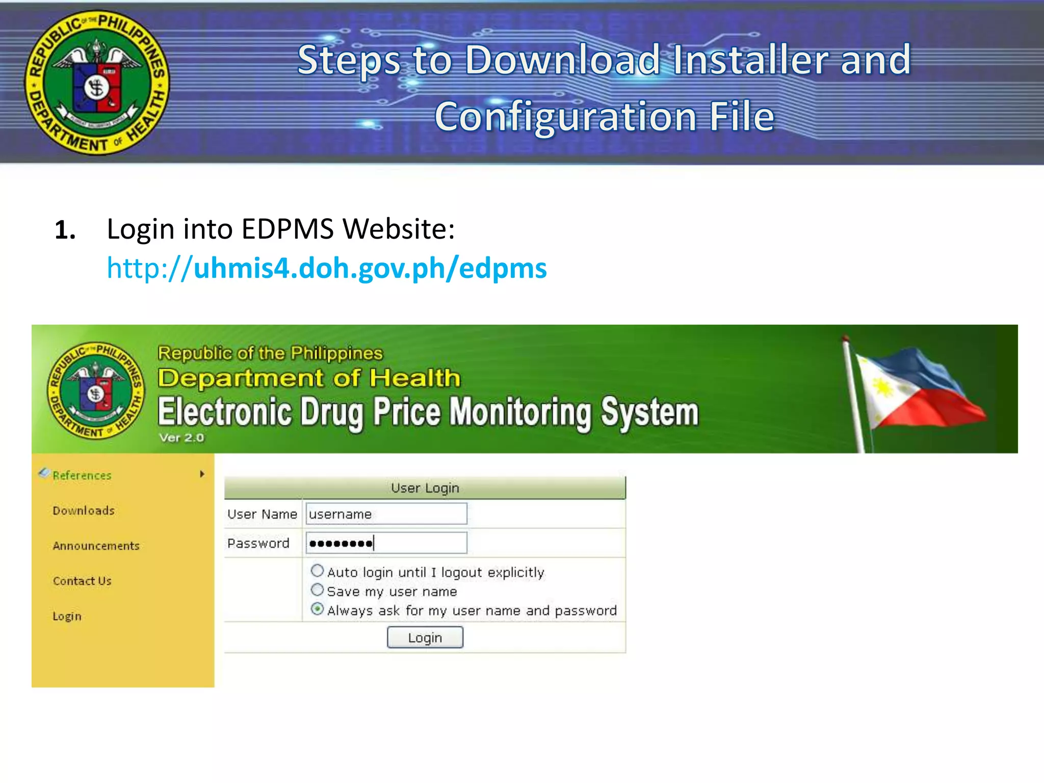 EDPMS Overview | PPTX