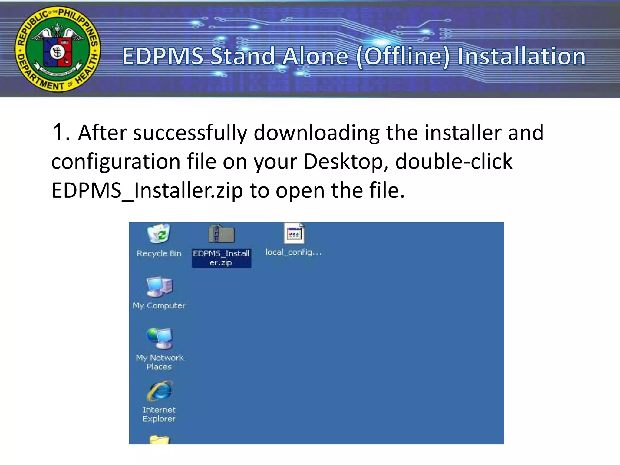 EDPMS Overview | PPTX