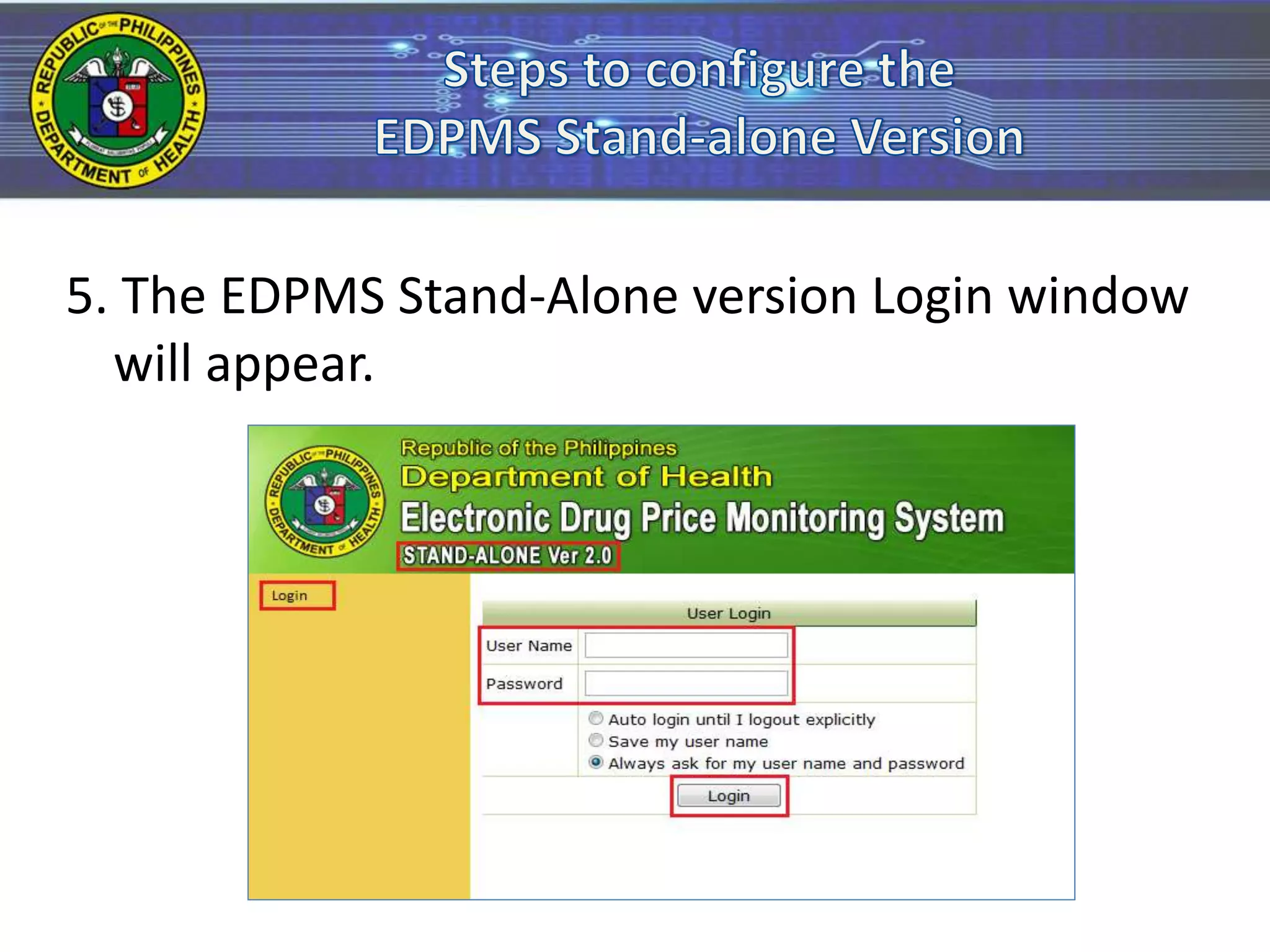 EDPMS Overview | PPTX