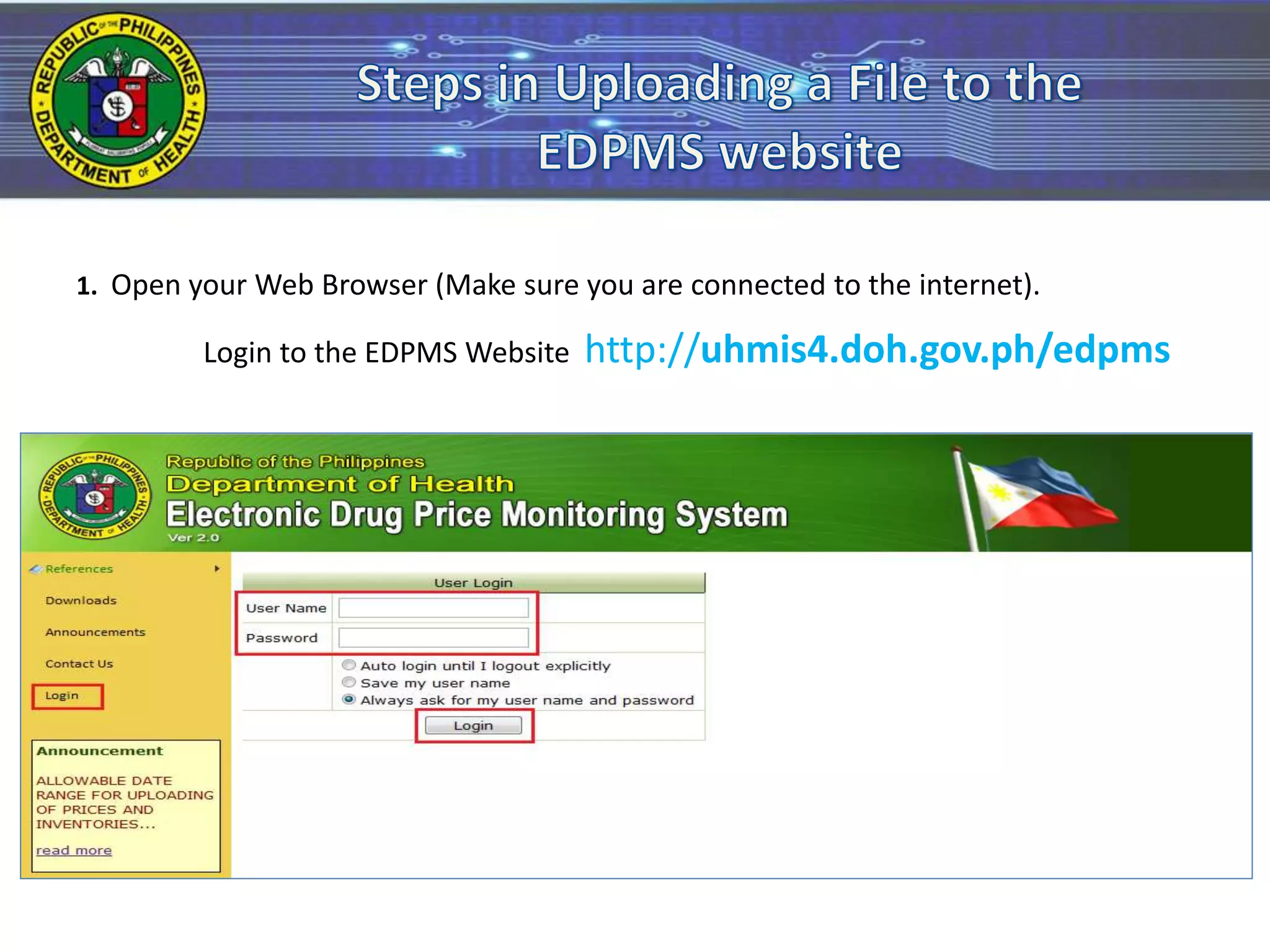 EDPMS Overview | PPTX
