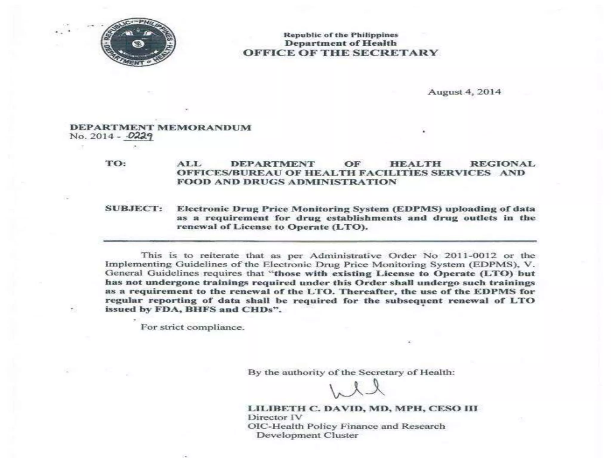 EDPMS Overview | PPTX