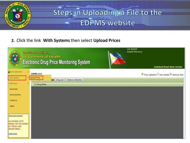 EDPMS Overview | PPTX