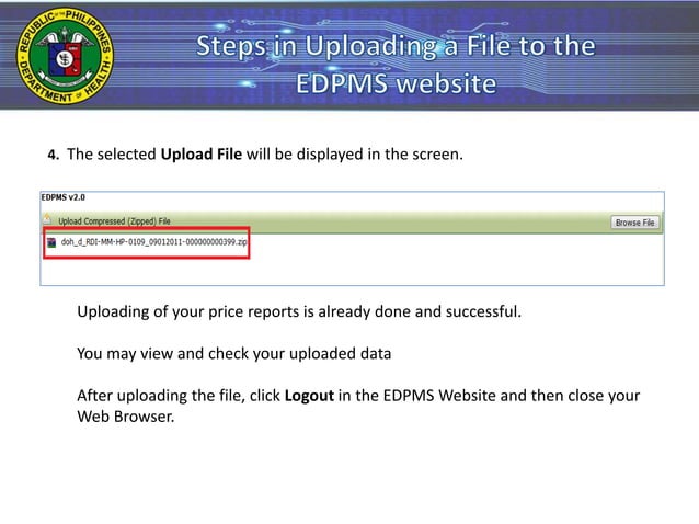EDPMS Overview | PPT