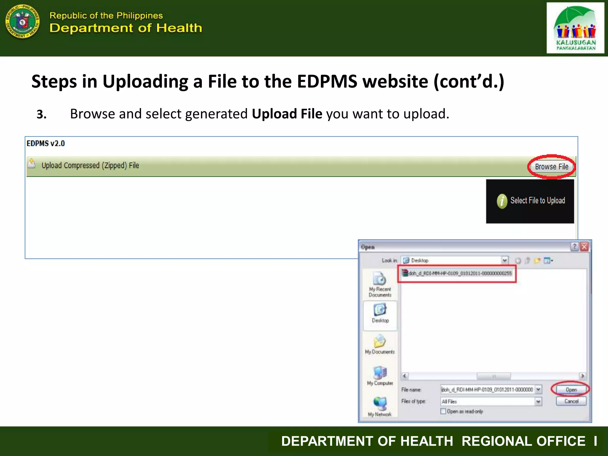 EDPMS v2.0 System Overview and Updates on proposed AO Ammendment EDPMS v.30