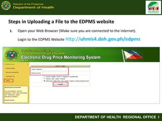 EDPMS v2.0 System Overview and Updates on proposed AO Ammendment EDPMS v.30