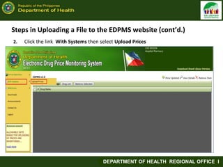 EDPMS v2.0 System Overview and Updates on proposed AO Ammendment EDPMS v.30