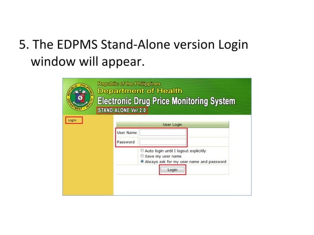 Edpms v2.0 u pdates 2012 for ao56 | PPT | Computing | Technology ...
