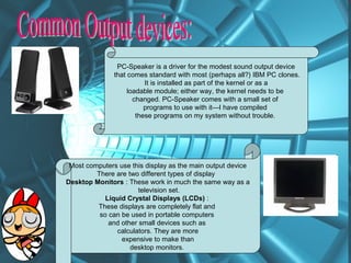 Computer Hardware System | PPT