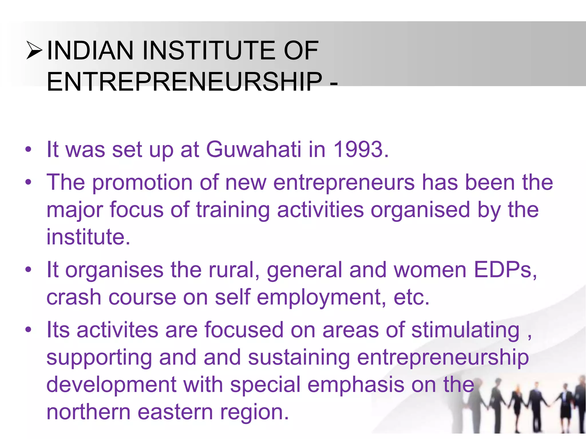 Entrepreneurship Development Program presentation | PPT
