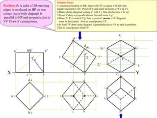 Edp projection of solids | PPT