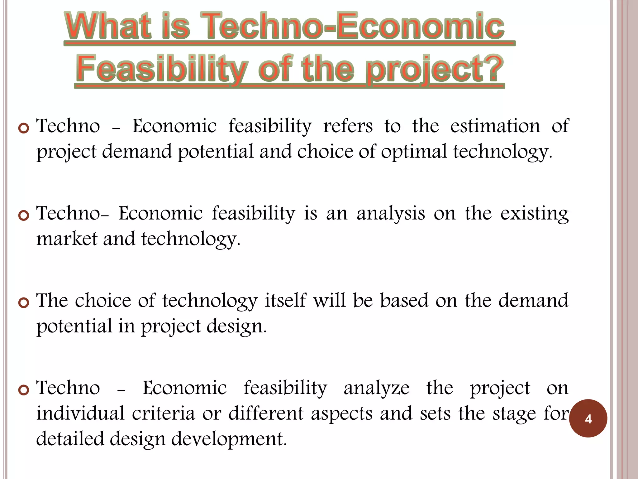 Techno Economic Feasibility Report I Gaurav Singh Rajput | PPTX