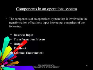 OPERATIONAL PLAN | PPTX