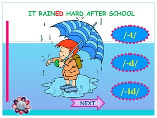 Ed pronunciation | PPT