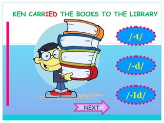 Ed pronunciation | PPT