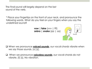 "-ed" pronunciation | PPTX