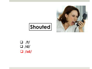 "-ed" pronunciation | PPTX