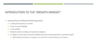 Growth Mindset Lesson | PPT