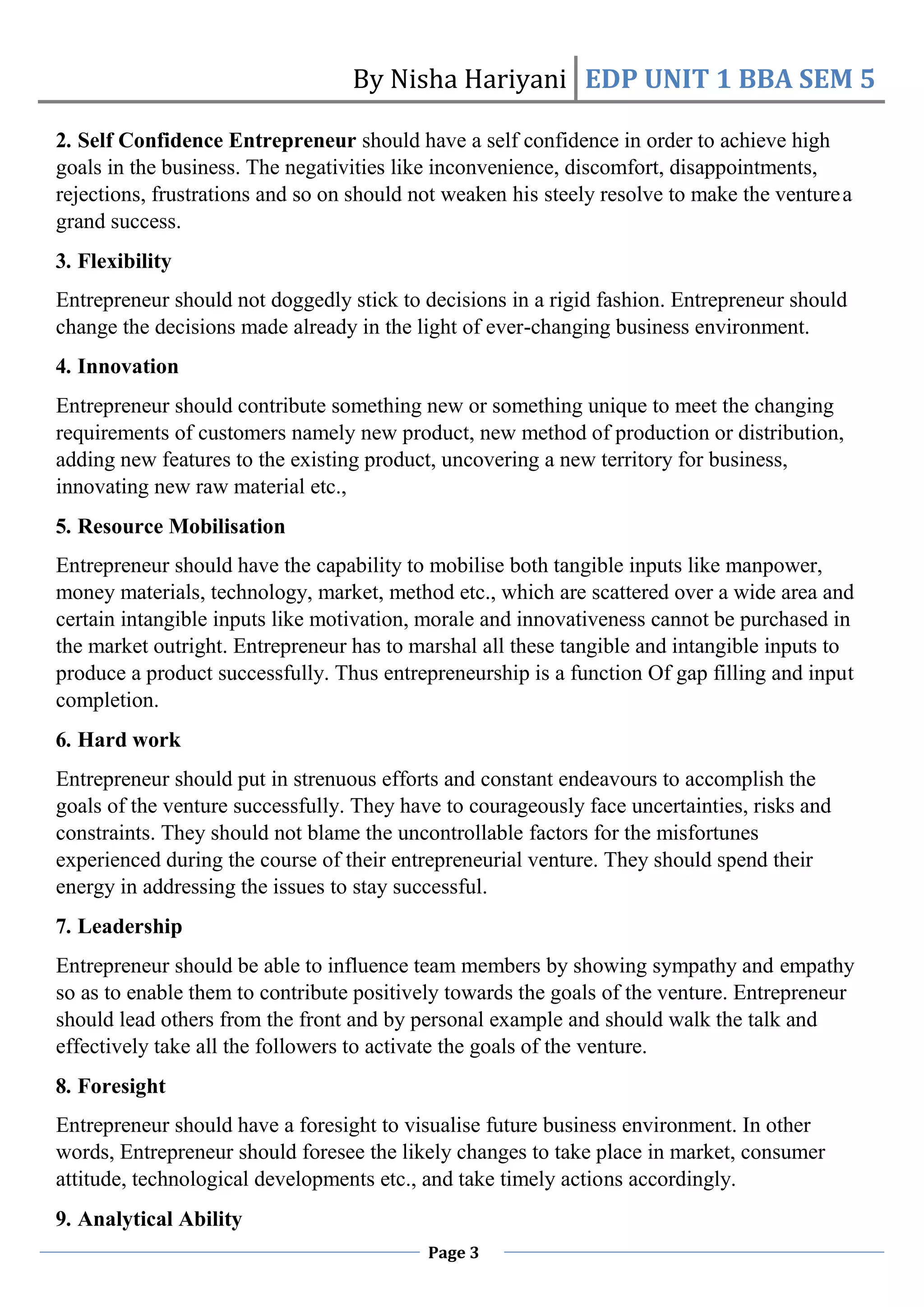EDP UNIT 1 BBA SEM 5.docx
