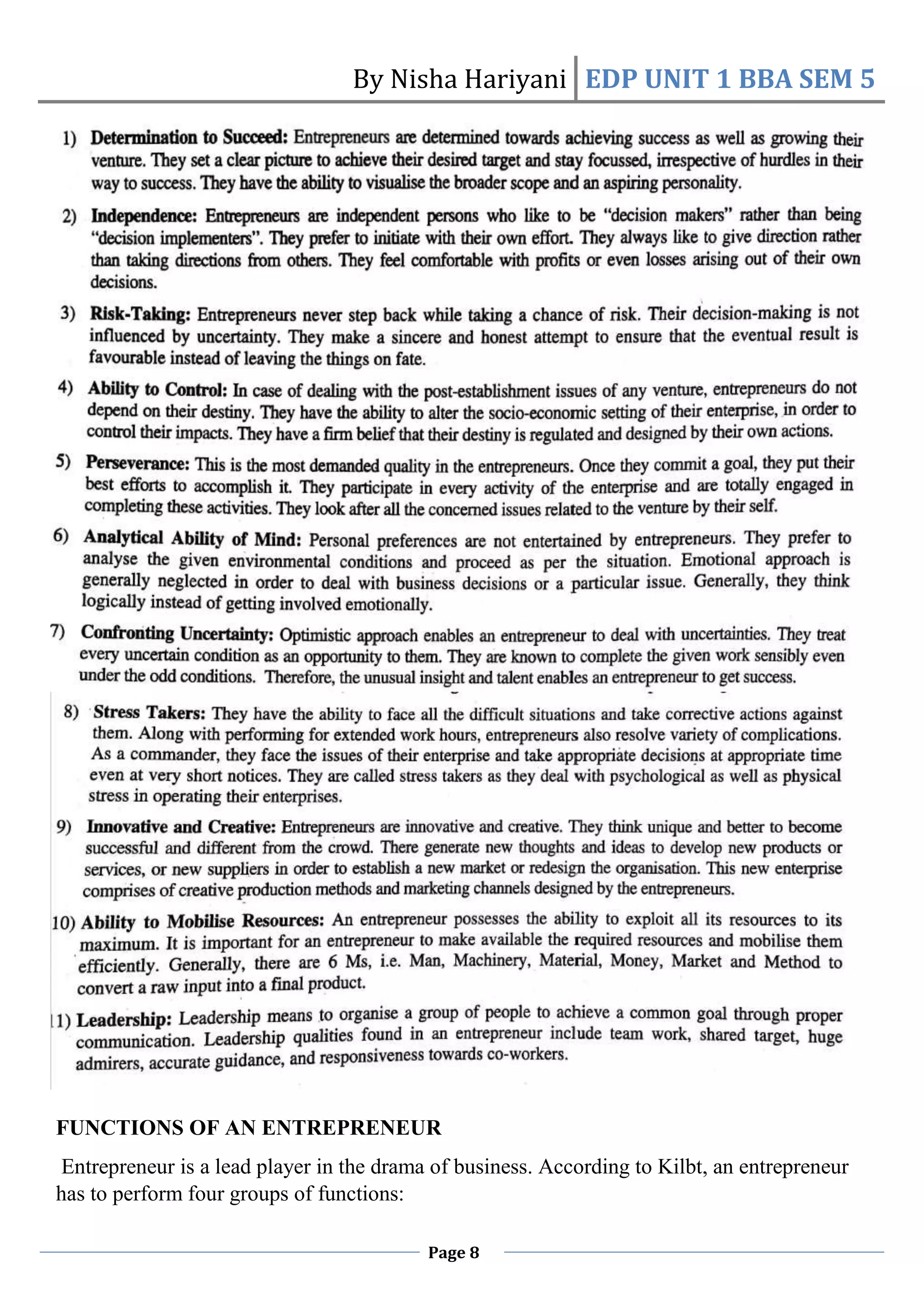 EDP UNIT 1 BBA SEM 5.docx