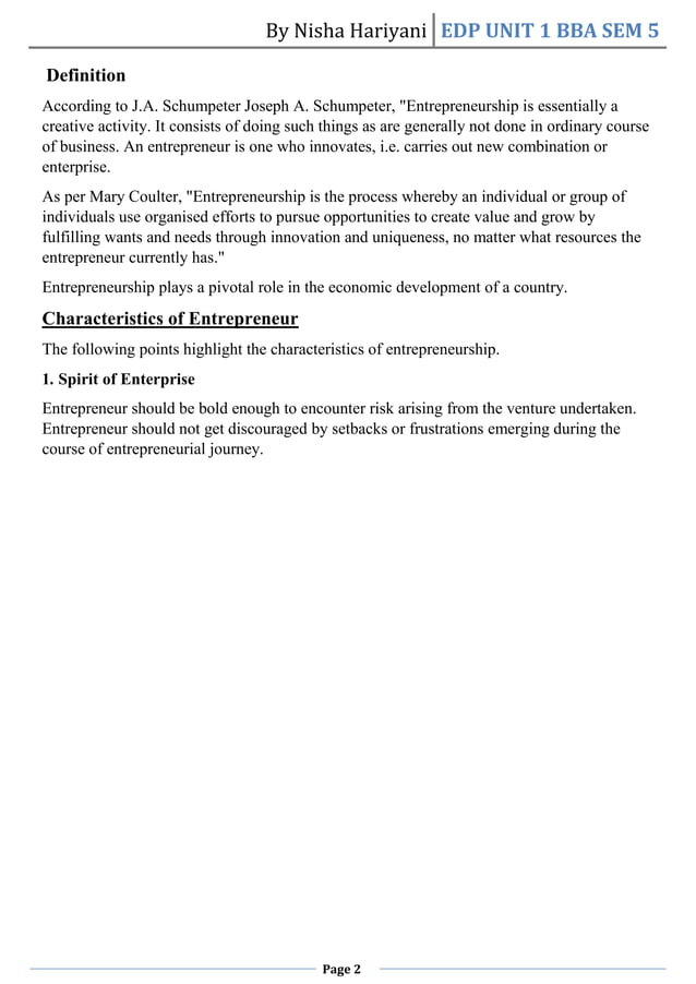 EDP UNIT 1 BBA SEM 5.docx