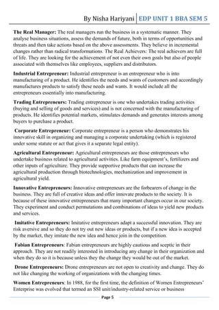 EDP UNIT 1 BBA SEM 5.docx