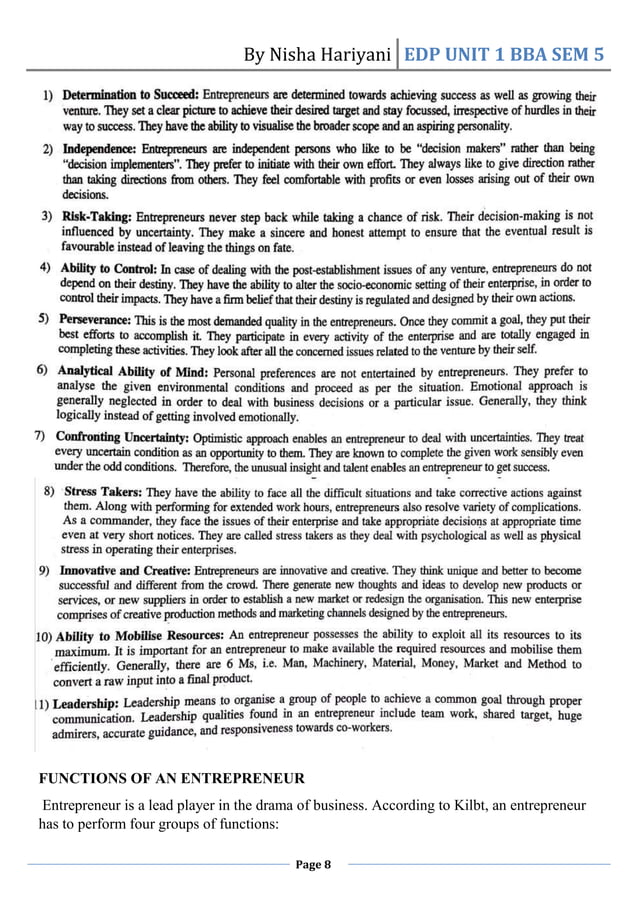 EDP UNIT 1 BBA SEM 5.docx