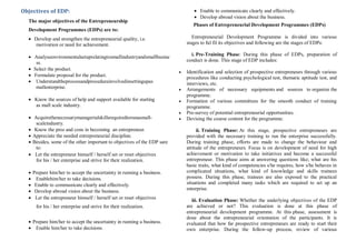 study about entrepreneurship development | PDF