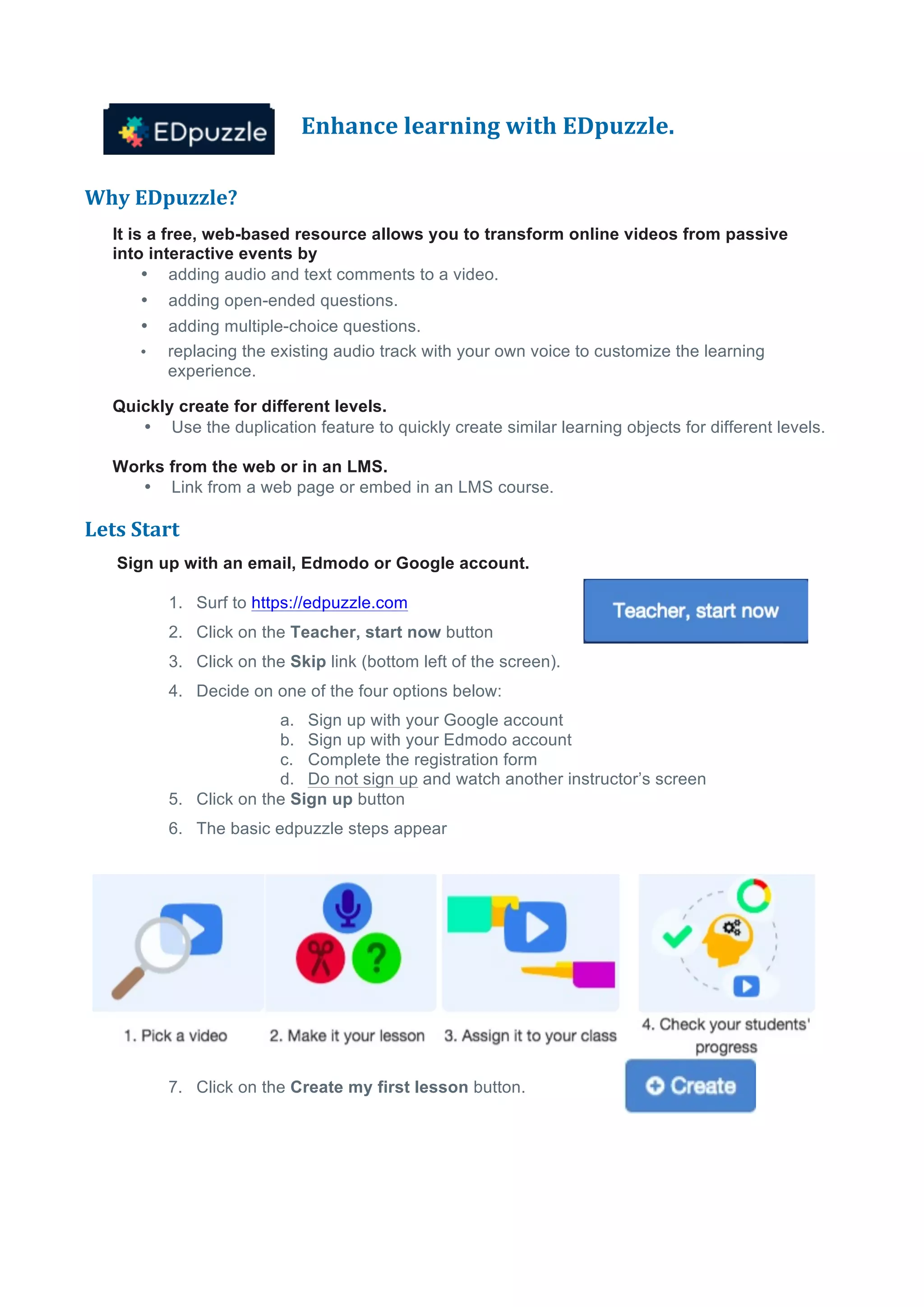 EDpuzzle | PDF | Internet | Computing