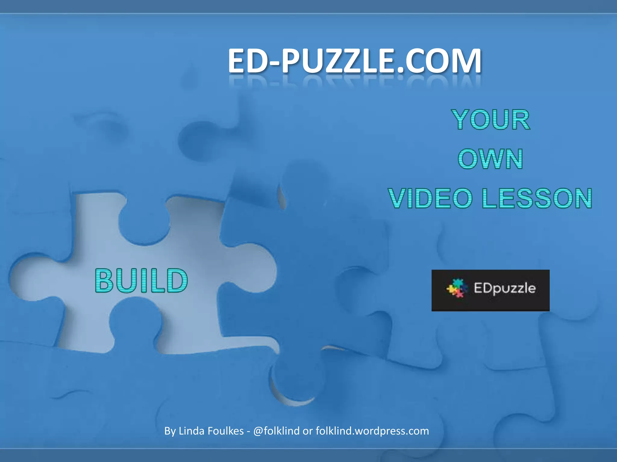 Ed puzzle by Linda Foulkes | PPT