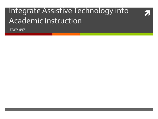 Edpy 497 presentation | PPT