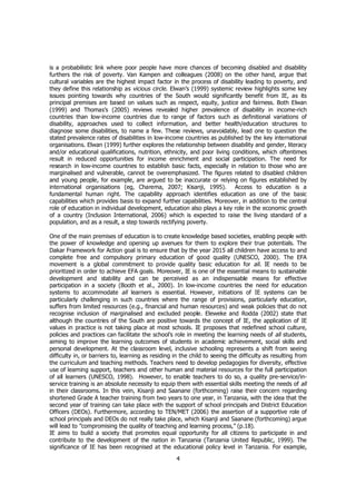 Inclusive Education | PDF