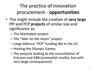 Innovation Procurement: What is it and what does it mean for Grand ...