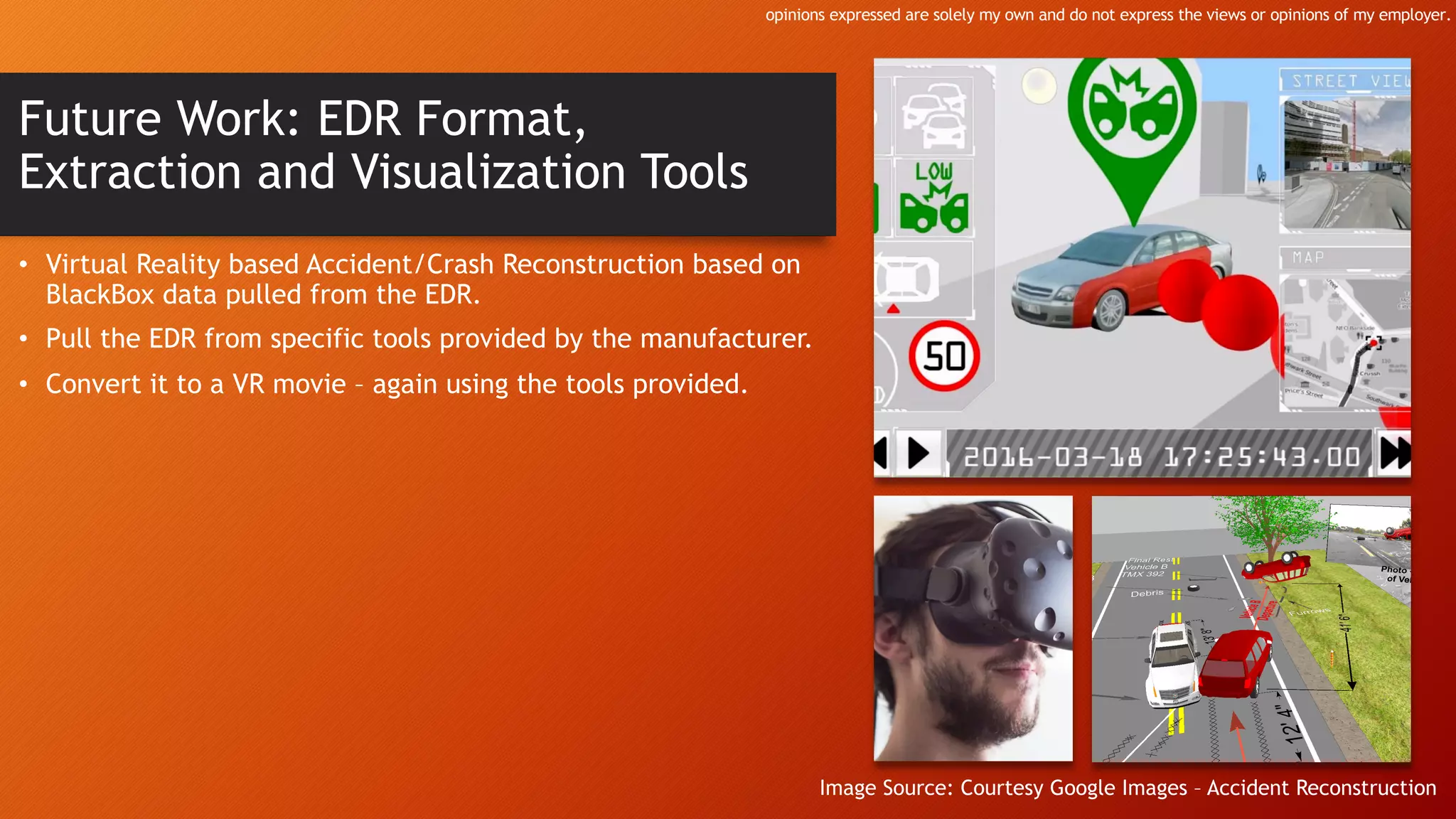 Event Data Recorder (EDR) for Self Driving Vehicles | PDF