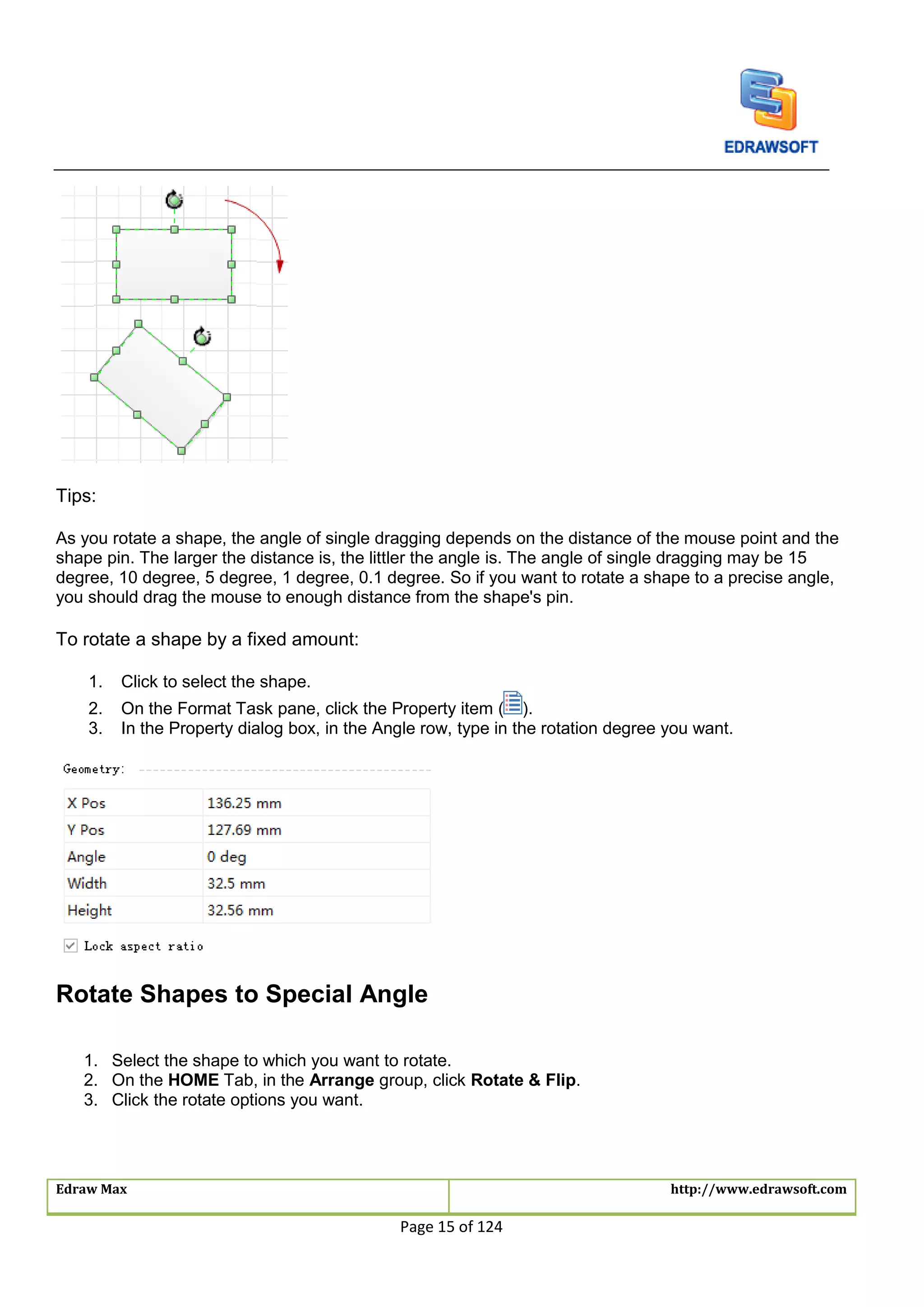 Edraw Max Pro 使用者手冊 - All-In-One Diagram Software!! | PDF